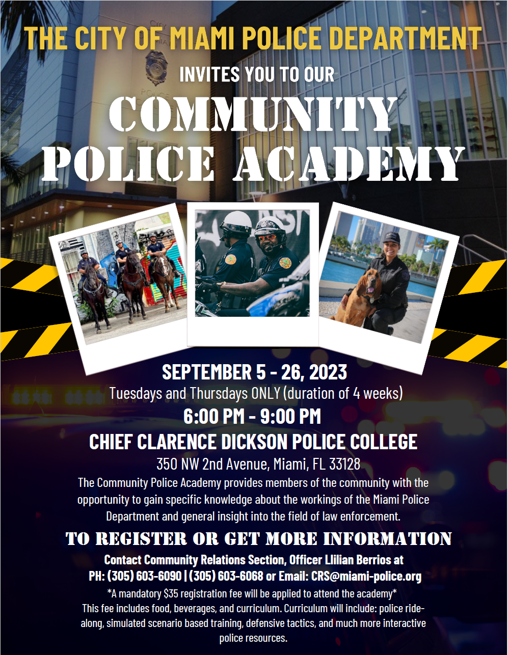 Community Events - Miami Police Department