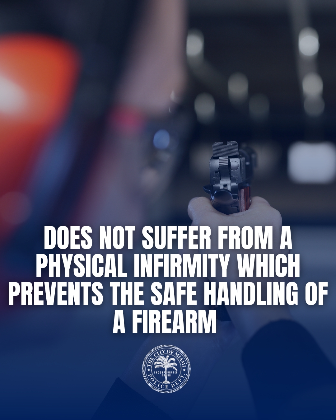 Florida Permitless Carry of Firearms/Weapons - Miami Police Department